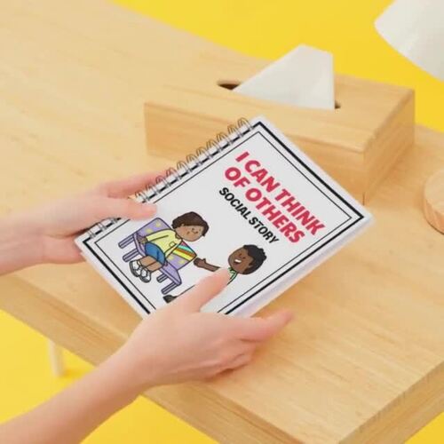 Empathy Social Story Thinking Of Others Poster & Reflection Worksheet ...