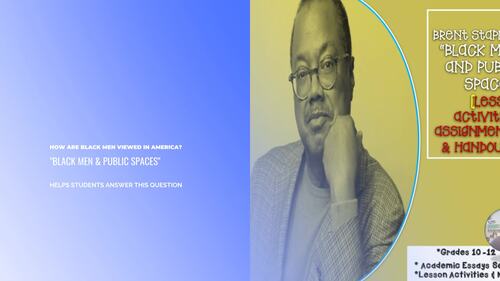 BLACK MEN and PUBLIC SPACES [Lesson Activities, Assignments, and Handouts]