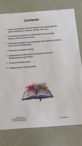 Complete high school ELA lesson on Browning's "Sonnet 43: How Do I Love ...