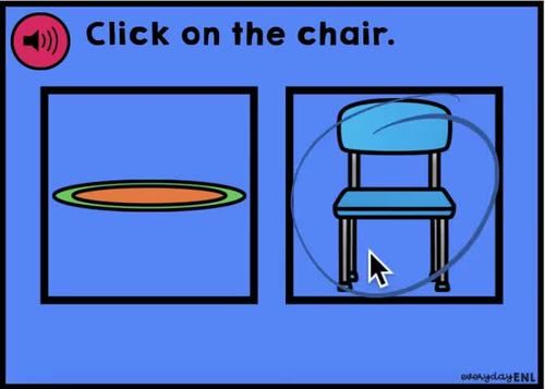 Digital CLASSROOM OBJECTS Vocabulary Boom Cards™ for ELL Newcomers Deck ...