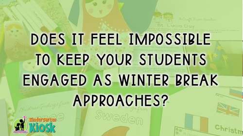 Christmas Around The World Brochure and Craft Research and Writing Set 1