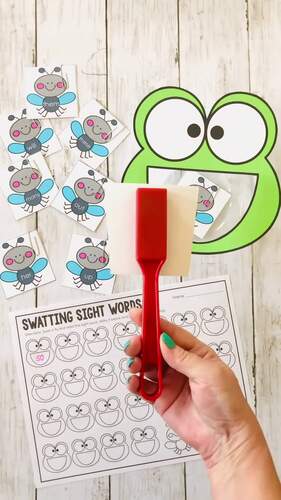 Fry's Sight Words - Hands on Activity Center for Fry's Sight Words 51 - 75