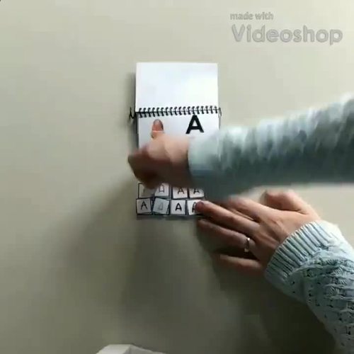 Alphabet Adapted Books for Letter A with Real Photos by Teach Love Autism