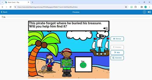 Let's Dig! Find the Pirate's Treasure. by Creative Speech Language ...