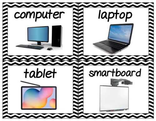 Classroom Labels - Real Photos for Preschool, Kindergarten, 1st Grade ...