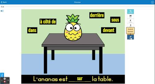 BOOM Cards: Les prépositions de position by Mme Bock | TPT