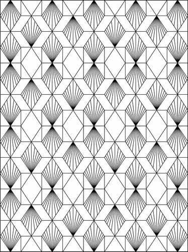 Mindfulness Coloring Pages Kids, Geometric Pattern Adult Mindful ...