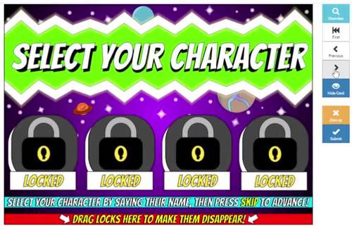 ArticuLarry's Space Race: Complete Articulation Boom Cards Game Bundle