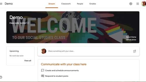 BUNDLE | ANIMATED Google Classroom™ Banners Headers | SCHOOL SUBJECTS