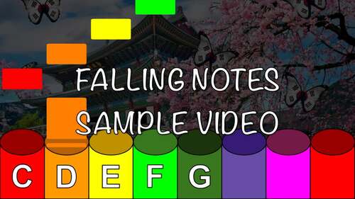 Nabiya [Korean Folk Song] - Boomwhacker Play Along Videos & Sheet Music