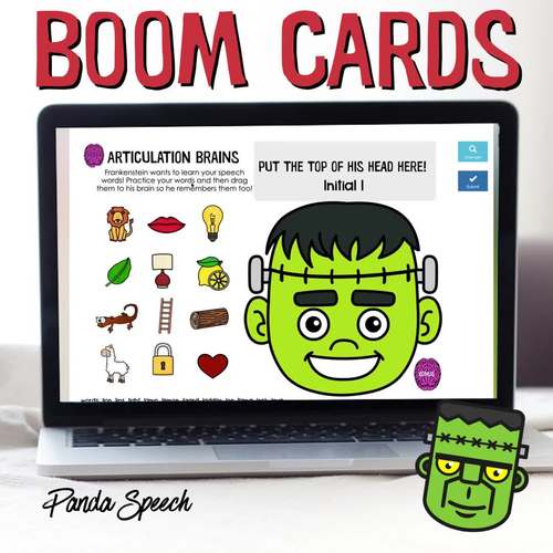Articulation BRAINS! BOOM Cards BUNDLE: Digital Speech Therapy by Panda ...