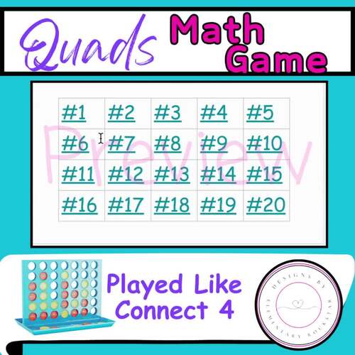 Quads Math Games: Place Value Bundle/Intervention/ Enrichment/Digital ...