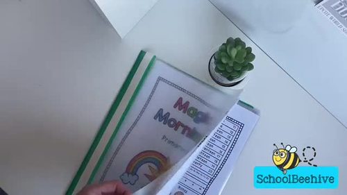 Magic Mornings Book 3 by SchoolBeehive | Teachers Pay Teachers