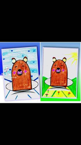 Groundhog Day- "Will I see my Shadow?" Powerpoint and Worksheets