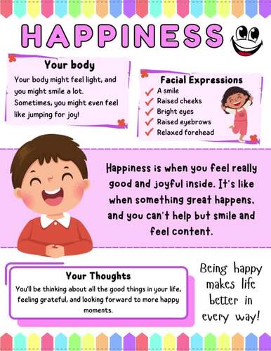 Social Emotional Learning Worksheets | Feelings & Emotions Activities ...