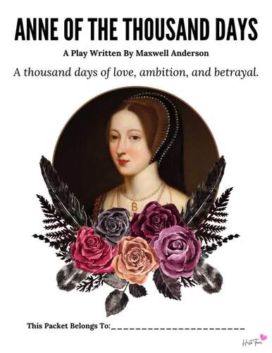 Anne of the Thousand Days Play Study Anne Boleyn King Henry VIII World ...