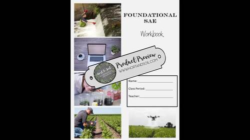 Foundational SAE Workbook by Hort and Soil | TPT