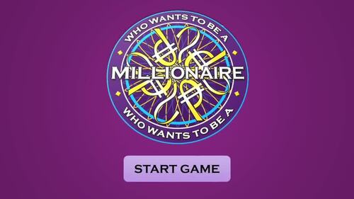 Who Wants to be a Millionaire -PowerPoint Game Template-with Score and ...
