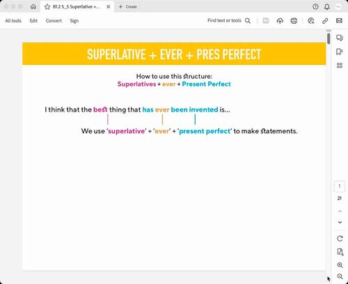 ESL Intermediate Lesson: Learn 'Superlative + Ever + Present Perfect'