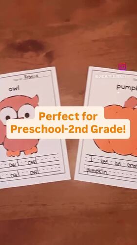 Fall Tear Art Craft Fall Writing Fine Motor Activity Preschool ...