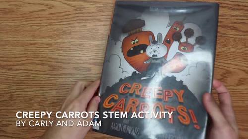 Creepy Carrots Halloween READ ALOUD STEM Activity | TPT