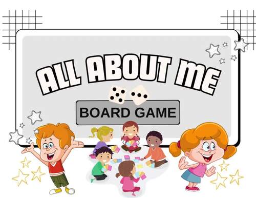All About Me Board Game, Fun Icebreaker Activity, School Printable Game ...