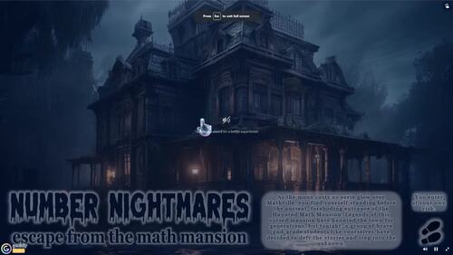 2nd Grade Halloween Math Escape Room: Number Nightmares in a Haunted ...