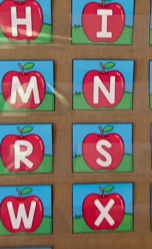 Pocket Chart Math and Literacy Game | Apple Back to School by Ready Set ...