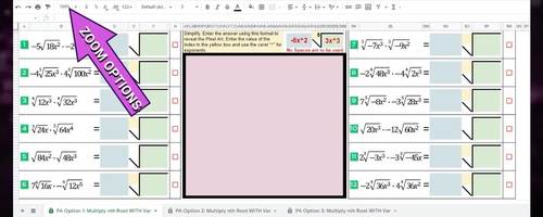 PIXEL ART: Multiply nth Root with Variables (No Absolute Value) | TPT
