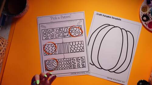 Pumpkin Craft Autumn Craft and Write Fall Writing Prompts Sub Plans ...