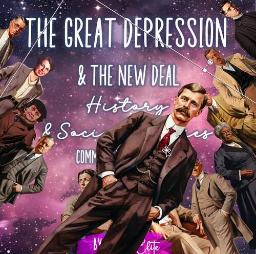 Great Depression and New Deal, American History clipart, US History clipart
