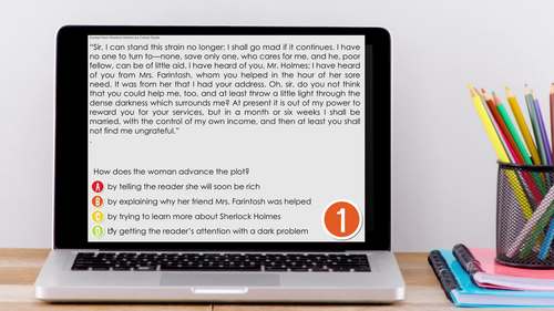 STAAR Story Plot Activities Plot Elements PowerPoint Reading ...