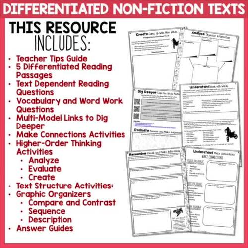 Extreme Sports Reading Comprehension Passages Bundle | Sports Reading ...