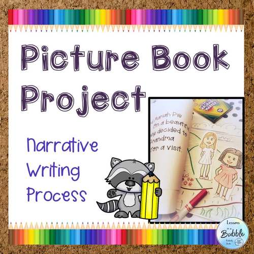 Narrative Writing Picture Book Project Paper | Digital | Google slides