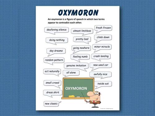 Oxymoron by Tirine Education | TPT