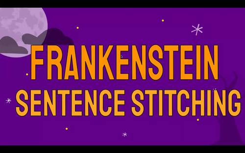 Sentence Editing | Bell Ringers | Halloween Themed Writing Lesson