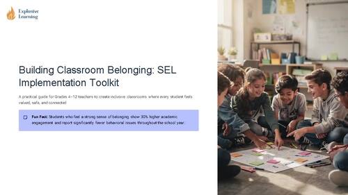 Sel Building Classroom Belongi Career Exploration 101 Role Skills Salary...