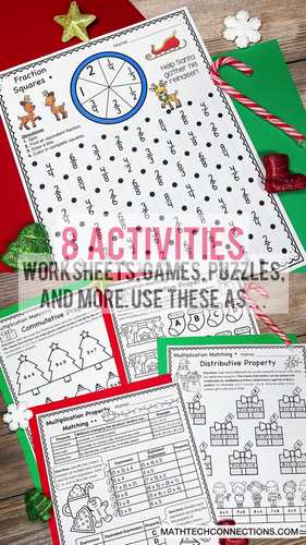 Valentine's Day Math Activities 3rd Grade Math Review February Math ...