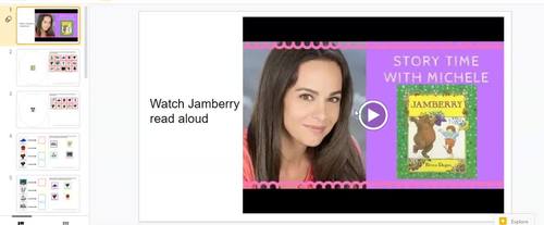 Jamberry Summer Read Aloud Activities for Special Education | TPT