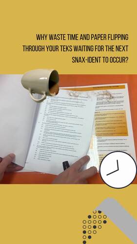 Principles of Agriculture, Food, and Natural Resources - TEKS Table Mat