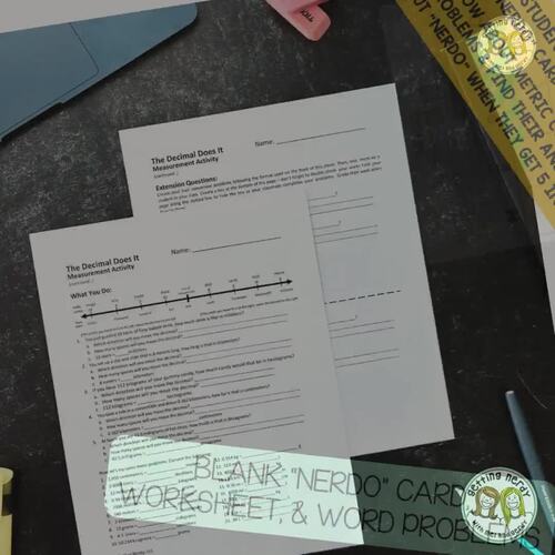 Metric System SI Conversion Practice Activity Game for the Scientific ...