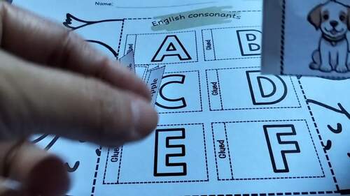 A to Z Learn Vocabulary by Jirapha.k | TPT