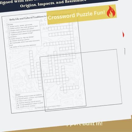 The Development of Slavery & Its Societal Impacts • Puzzle Pack — HSS 8.7.2