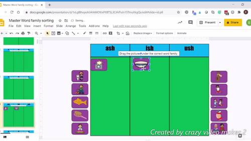 Digital Picture Word Sort Bundle by A World of Language Learners