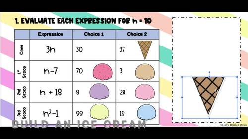 6th Grade Algebraic Expressions Digital Activity Bundle | Google Classroom