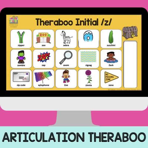 Theraboo Articulation Bundle: Digital No Print Cariboo for Speech ...