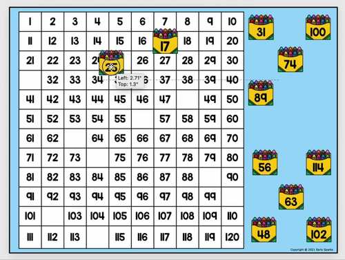 Number Sense with 120s Chart - Editable K-2 Interactive Slides | TPT