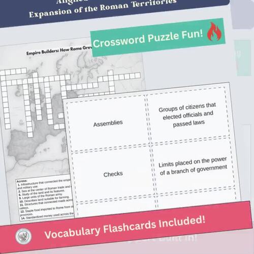 HSS 6.7.3 Puzzle Pack: Expansion of the Roman Empire and Economic Growth