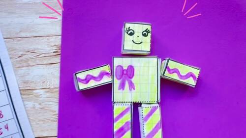 Volume of Rectangular Prisms Robot Activity Project and Hands-On Measuring