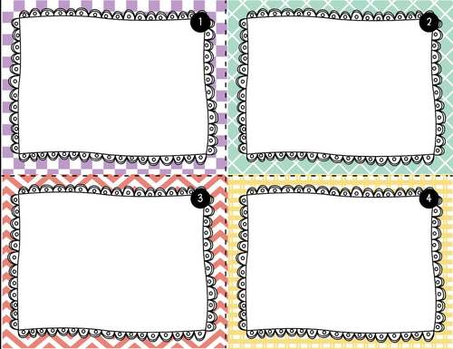 Task Cards Formats Pastel Set by A Traveler Teacher | TPT